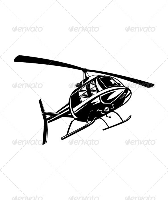 Helicopter Graphics, Designs & Templates | GraphicRiver