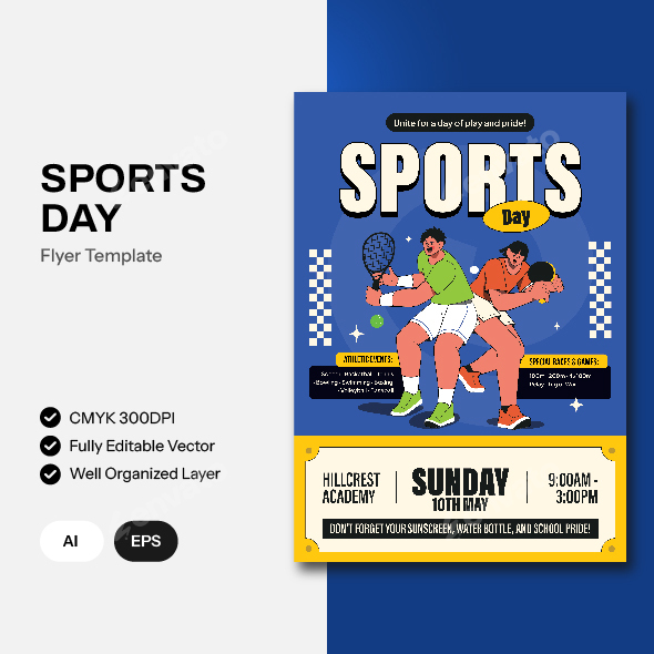 Sport Flyer Templates | GraphicRiver