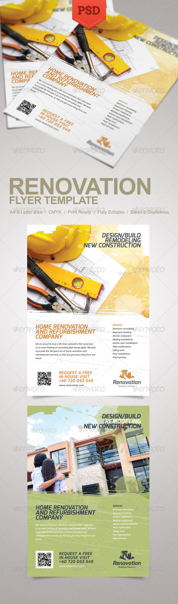 Renovation Graphics, Designs & Templates | GraphicRiver