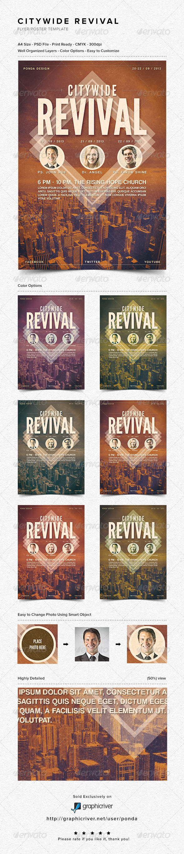 Revival Graphics, Designs & Templates | GraphicRiver