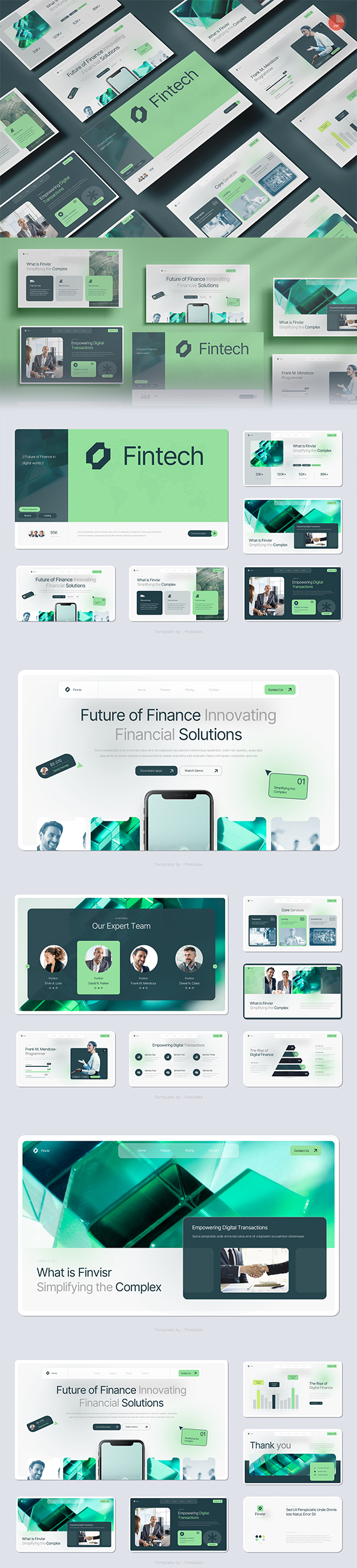 Finance PowerPoint Templates from GraphicRiver