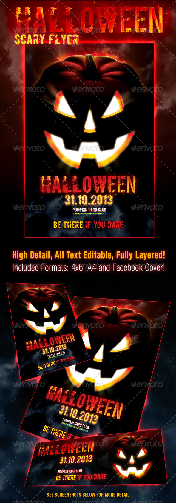 Scary Graphics, Designs & Templates | GraphicRiver