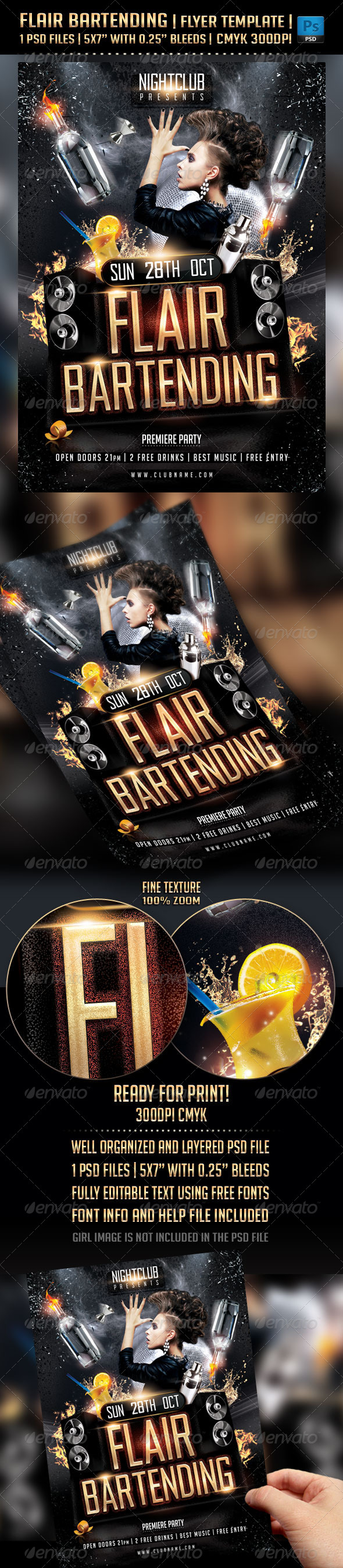 Bartender Graphics, Designs & Templates from GraphicRiver