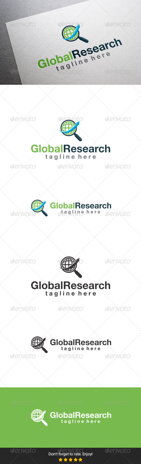 Research Logo Templates | GraphicRiver
