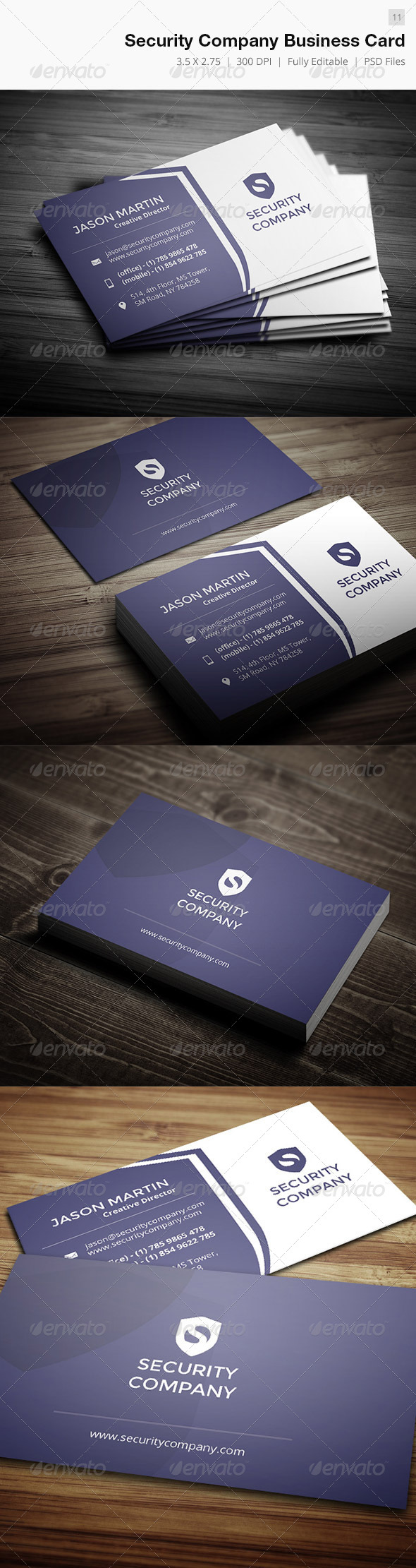 Security Business Card Templates & Designs from GraphicRiver