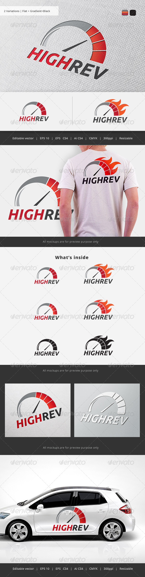 Rev Graphics, Designs & Templates | GraphicRiver