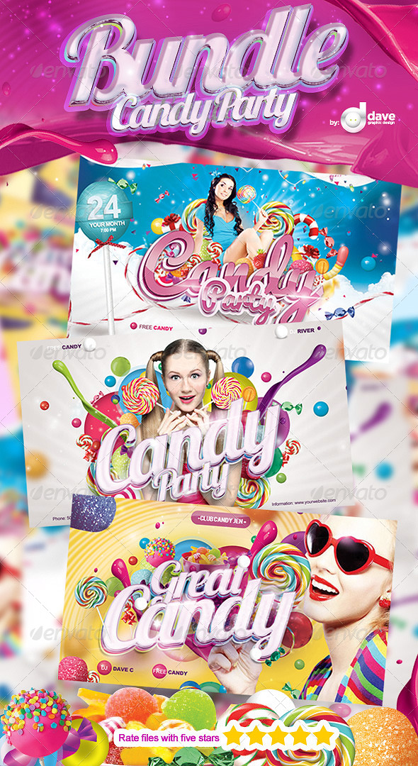 Candy Graphics, Designs & Templates from GraphicRiver