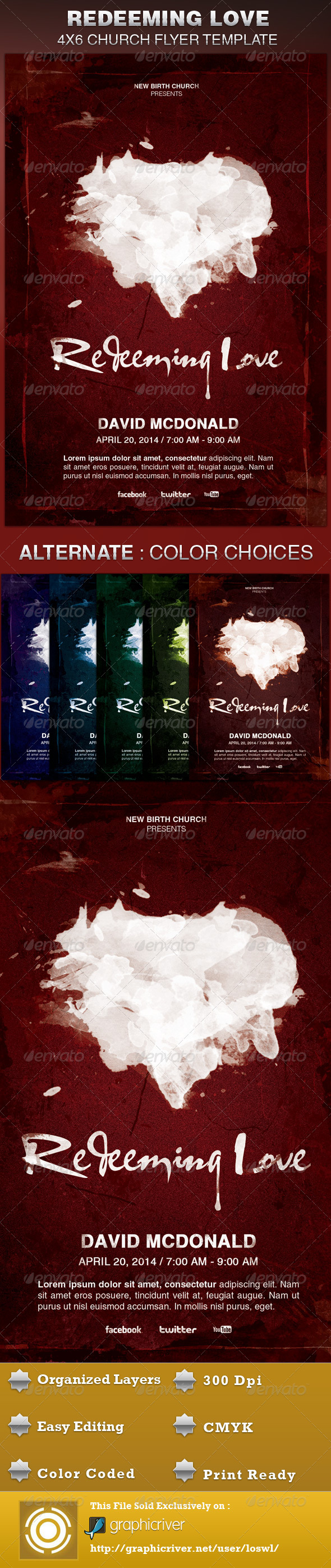 Redeeming Graphics, Designs & Templates | GraphicRiver