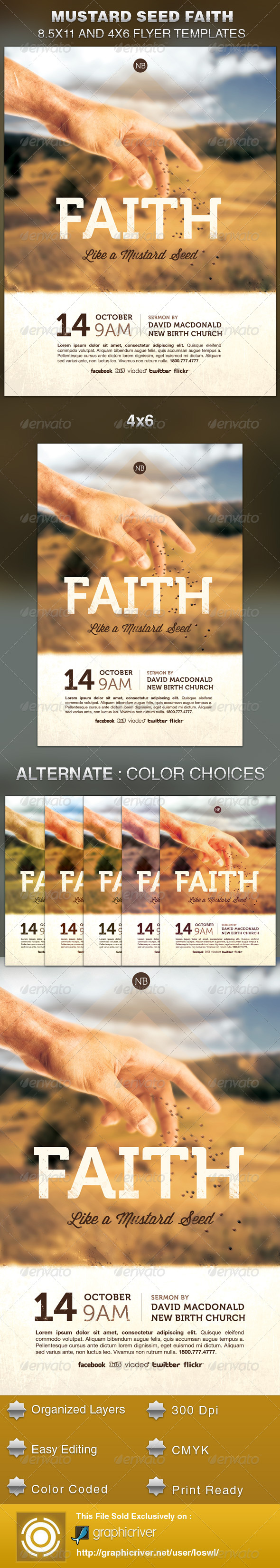 Seed Flyer Templates | GraphicRiver