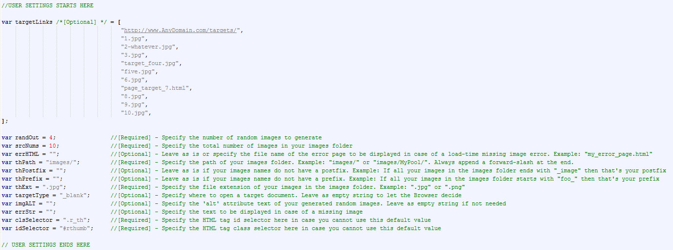 jQuery Image Randomizer v1.0 Plugin