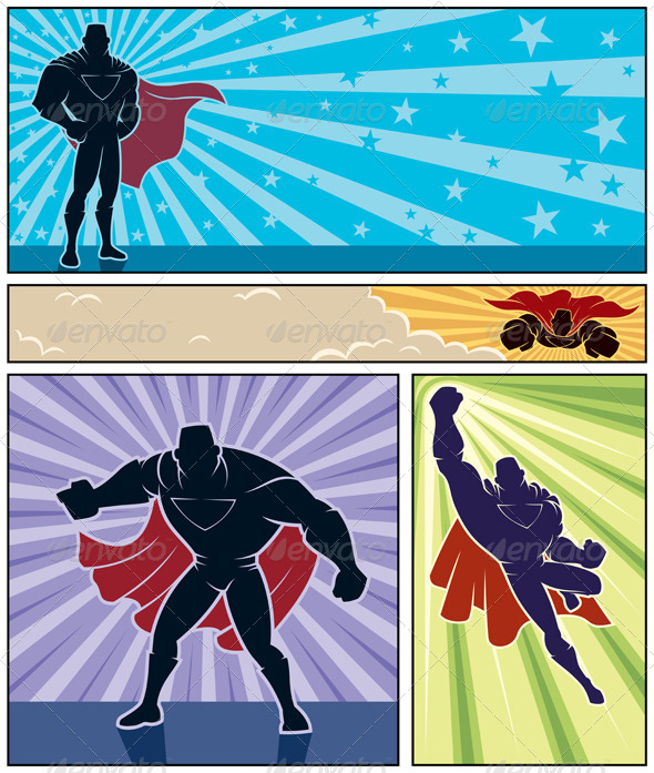 Superhero Graphics, Designs & Templates | GraphicRiver
