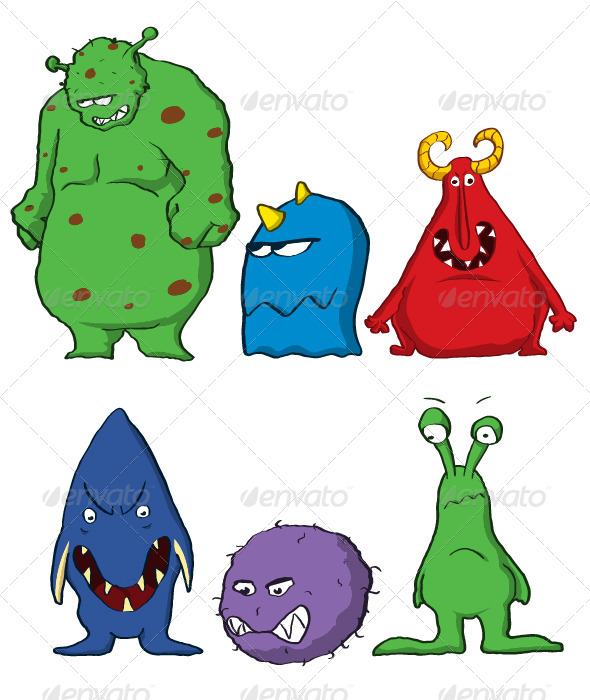 Weird Characters Graphics, Designs & Templates