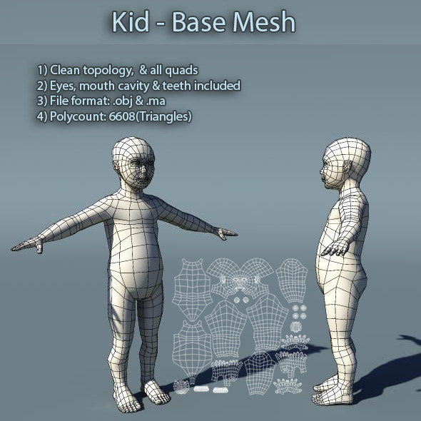Low Poly & 3D Meshes from 3DOcean