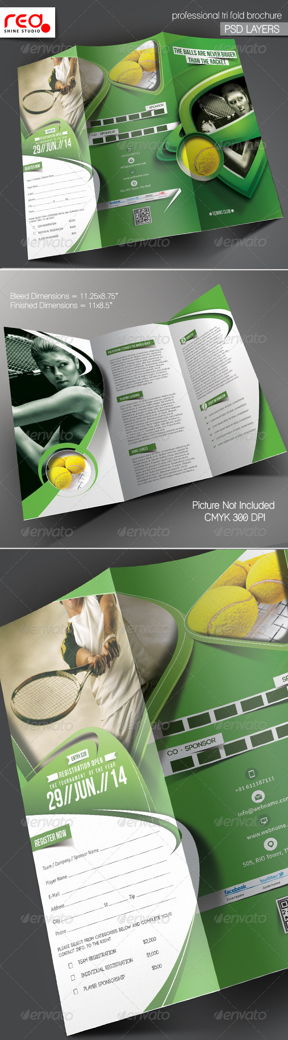 Game Brochure Templates from GraphicRiver