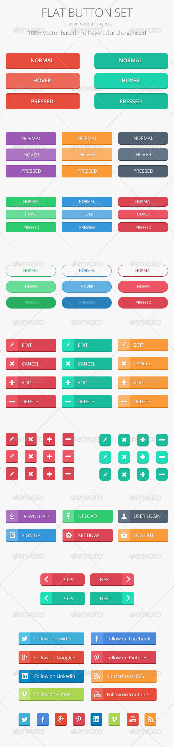 Button Graphics, Designs & Templates from GraphicRiver