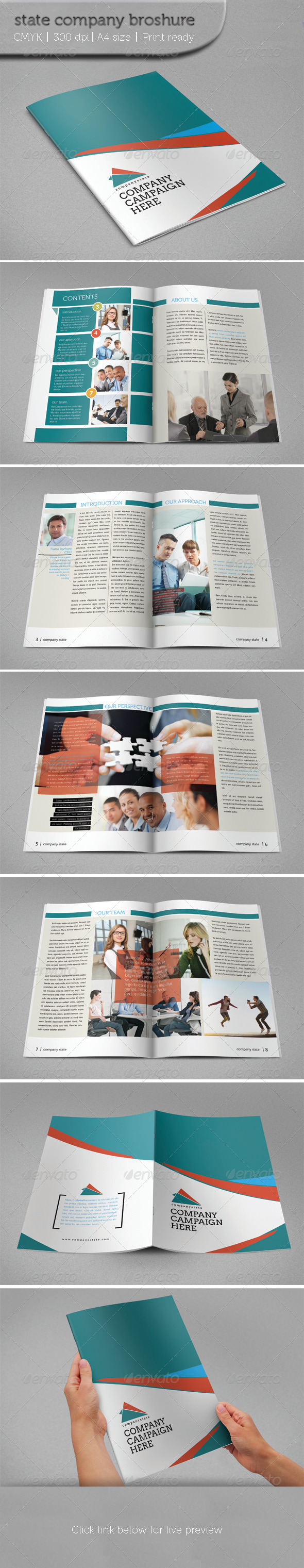 States Brochure Templates from GraphicRiver