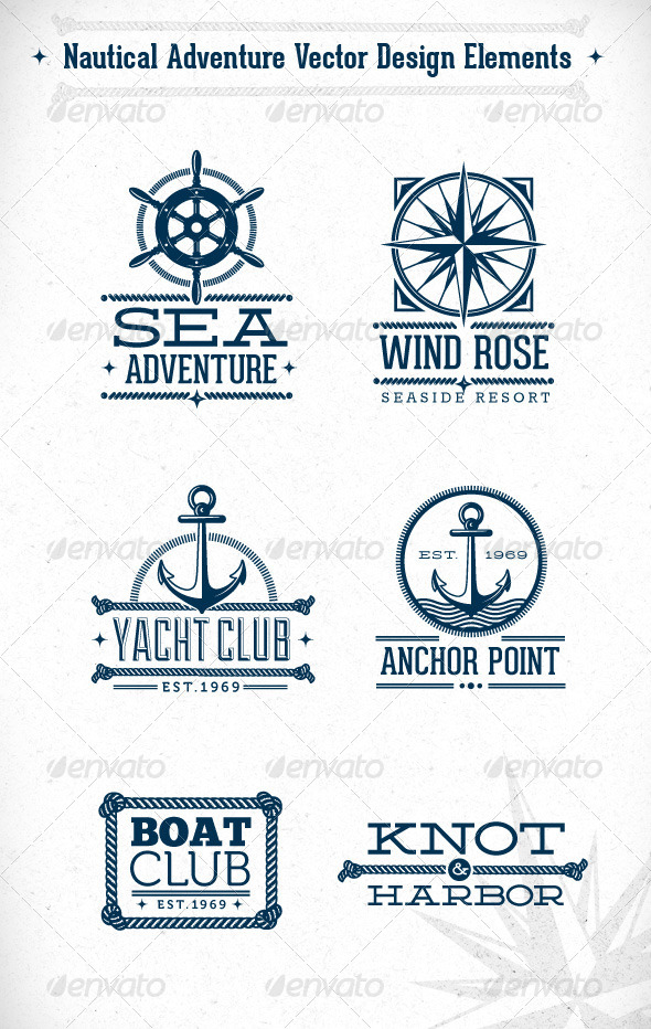 Nautical Graphics, Designs & Templates | GraphicRiver