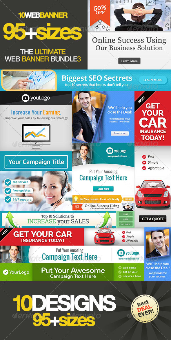 Banners & Ad Templates from GraphicRiver