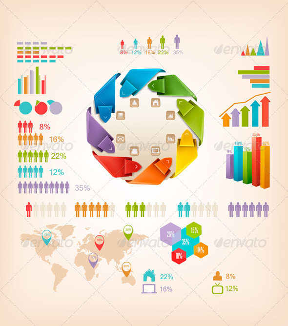 Info-graphic Graphics, Designs & Templates | GraphicRiver