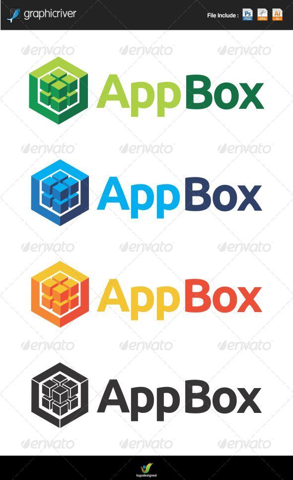 Box Logo Templates from GraphicRiver