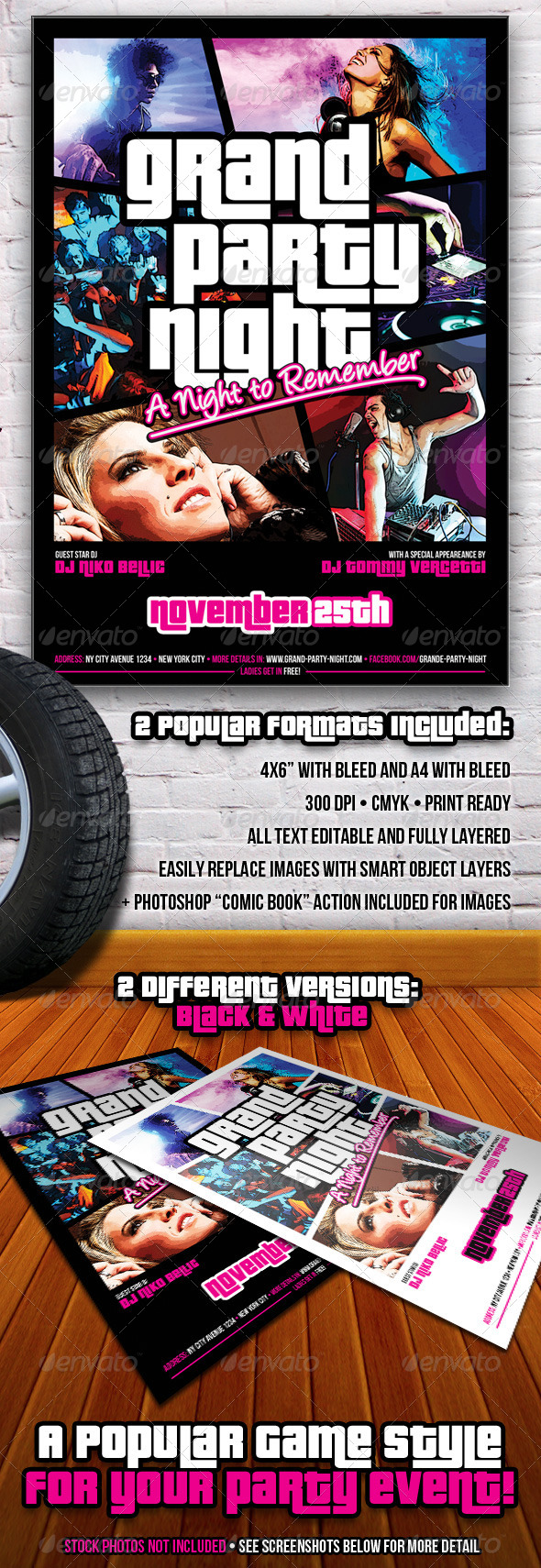 Gta Flyer Templates from GraphicRiver