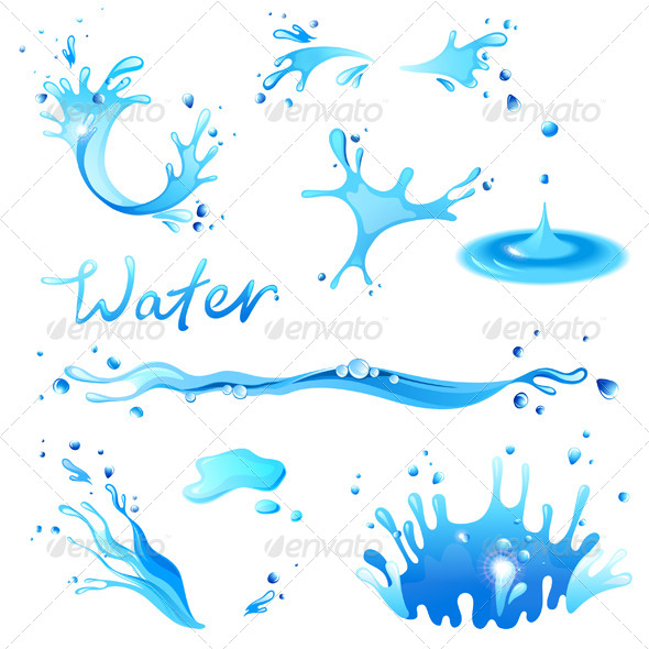 Water Graphics, Designs & Templates | GraphicRiver