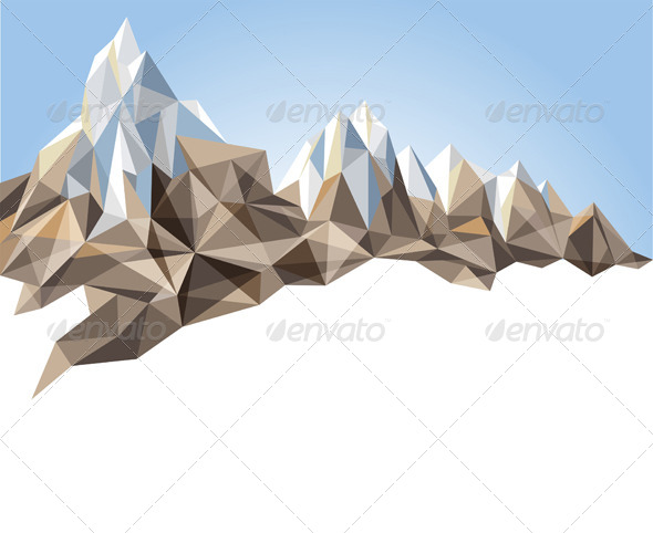 Mountains Graphics, Designs & Templates | GraphicRiver