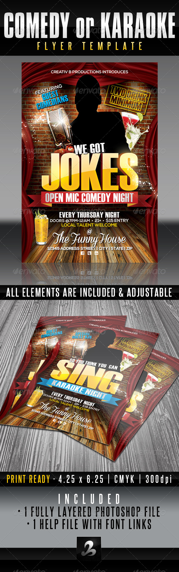 Comedy Graphics, Designs & Templates | GraphicRiver