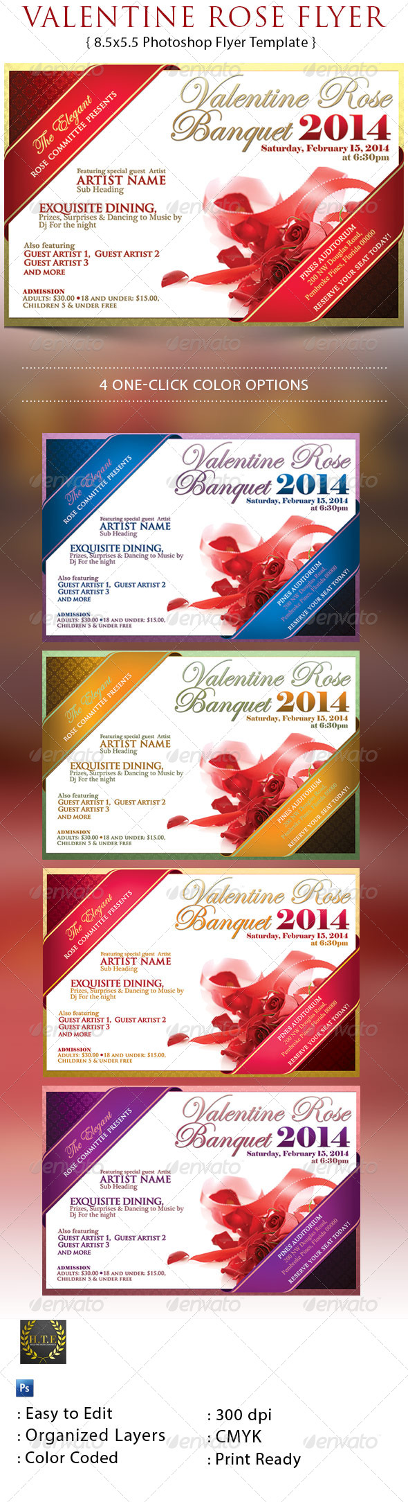 Rose Graphics, Designs & Templates | GraphicRiver