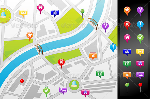 Gps Graphics, Designs & Templates from GraphicRiver