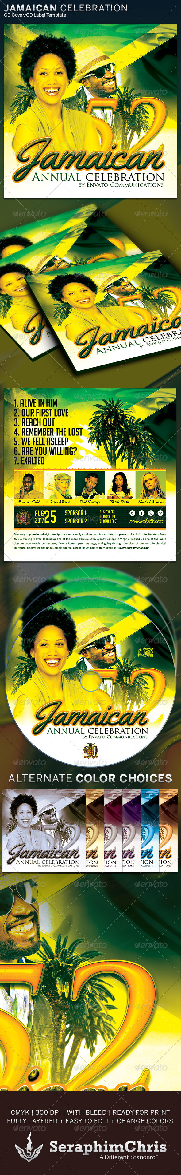 Jamaica Graphics, Designs & Templates | GraphicRiver