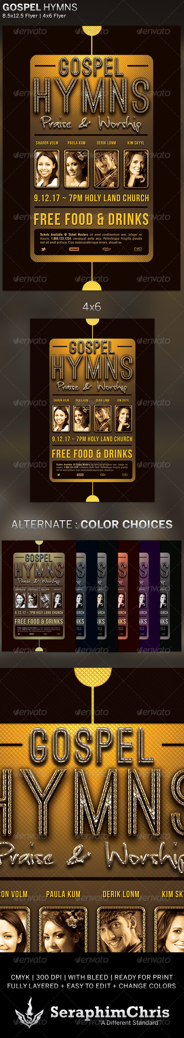 Hymn Graphics, Designs & Templates | GraphicRiver