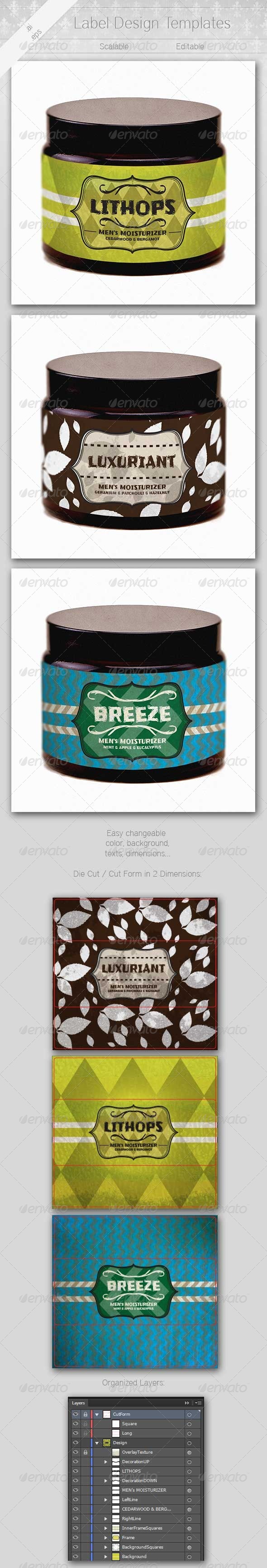 Label Graphics, Designs & Templates | GraphicRiver