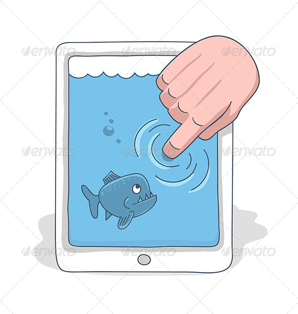 Plunge Cartoon Graphics, Designs & Templates from GraphicRiver