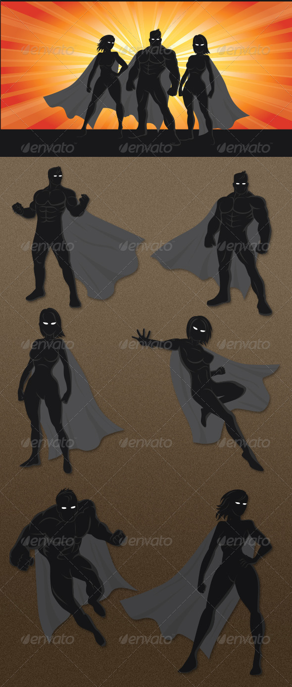 Superhero Graphics, Designs & Templates | GraphicRiver