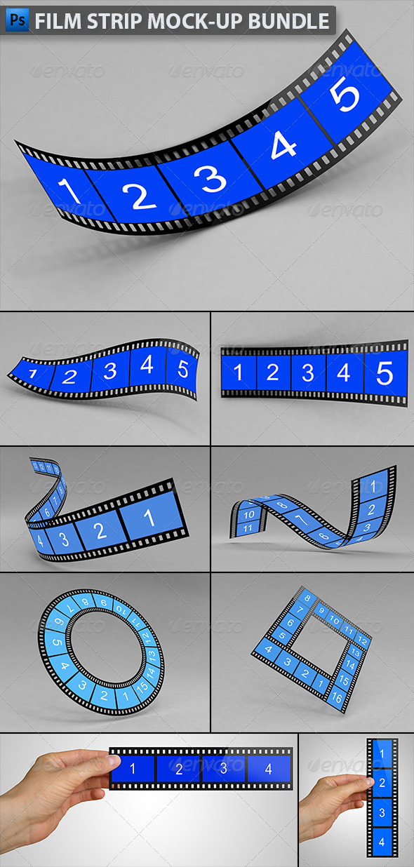 Filmstrip Graphics, Designs & Templates | GraphicRiver