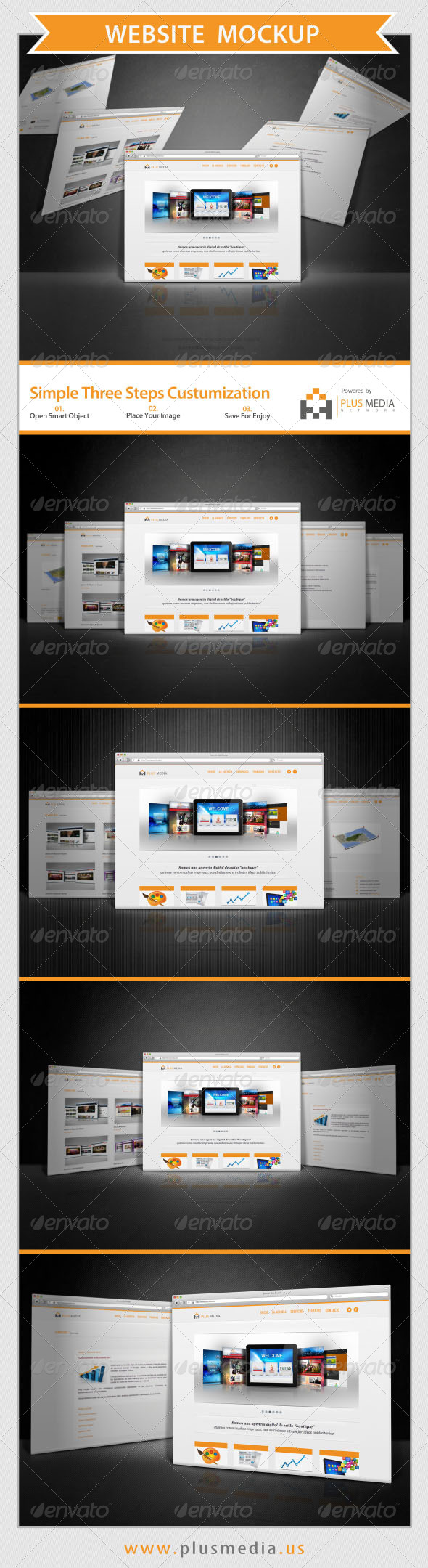 Website Graphics, Designs & Templates from GraphicRiver