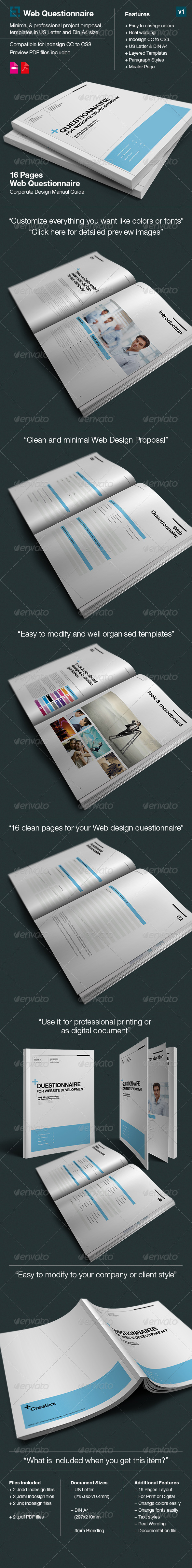 Questionnaire Graphics, Designs & Templates from GraphicRiver
