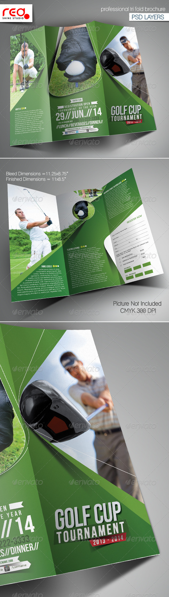 Game Brochure Templates from GraphicRiver