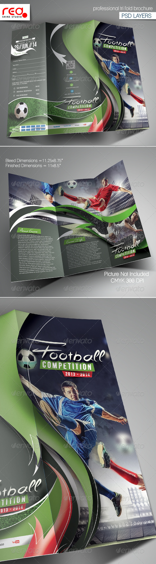 Game Brochure Templates from GraphicRiver