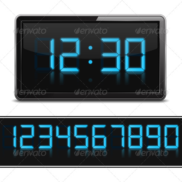 Clock Graphics, Designs & Templates | GraphicRiver