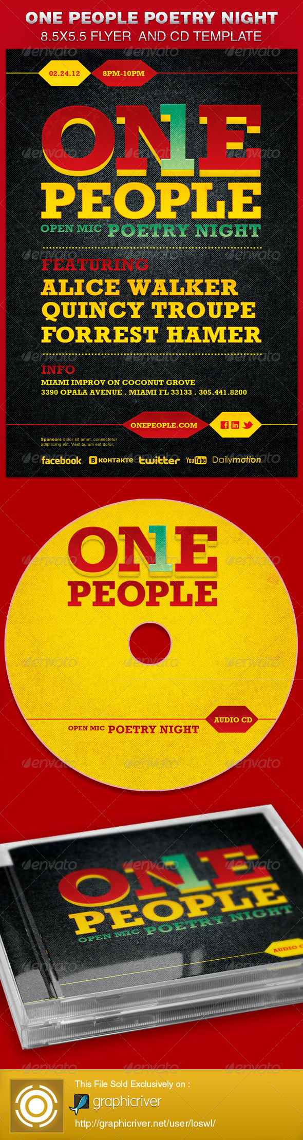 Poetry Graphics, Designs & Templates | GraphicRiver