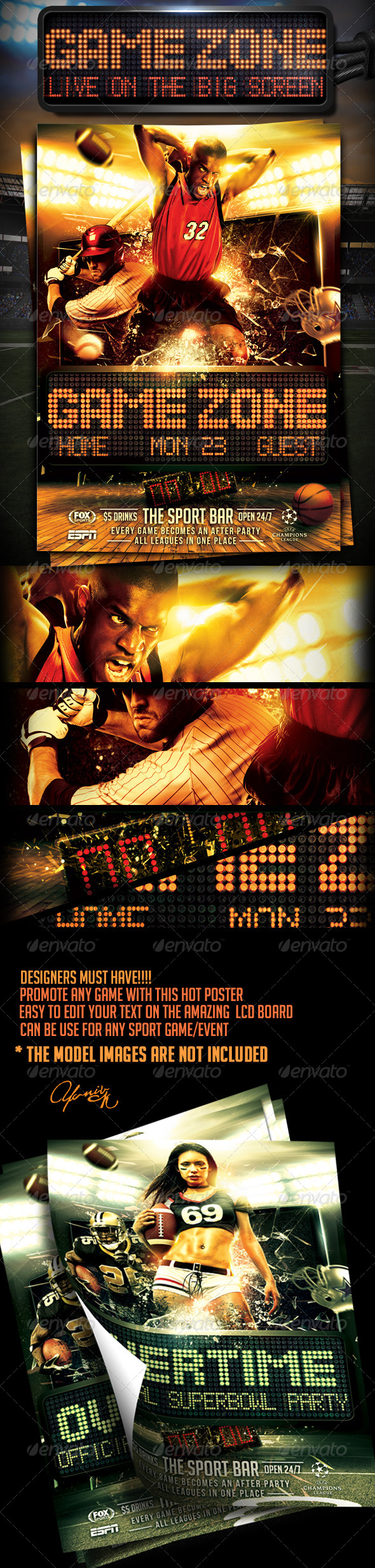 Zones Graphics, Designs & Templates | GraphicRiver