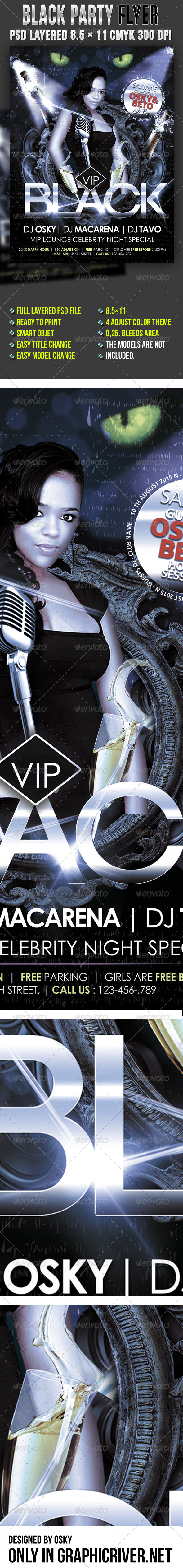 Blacked Template Graphics, Designs & Templates