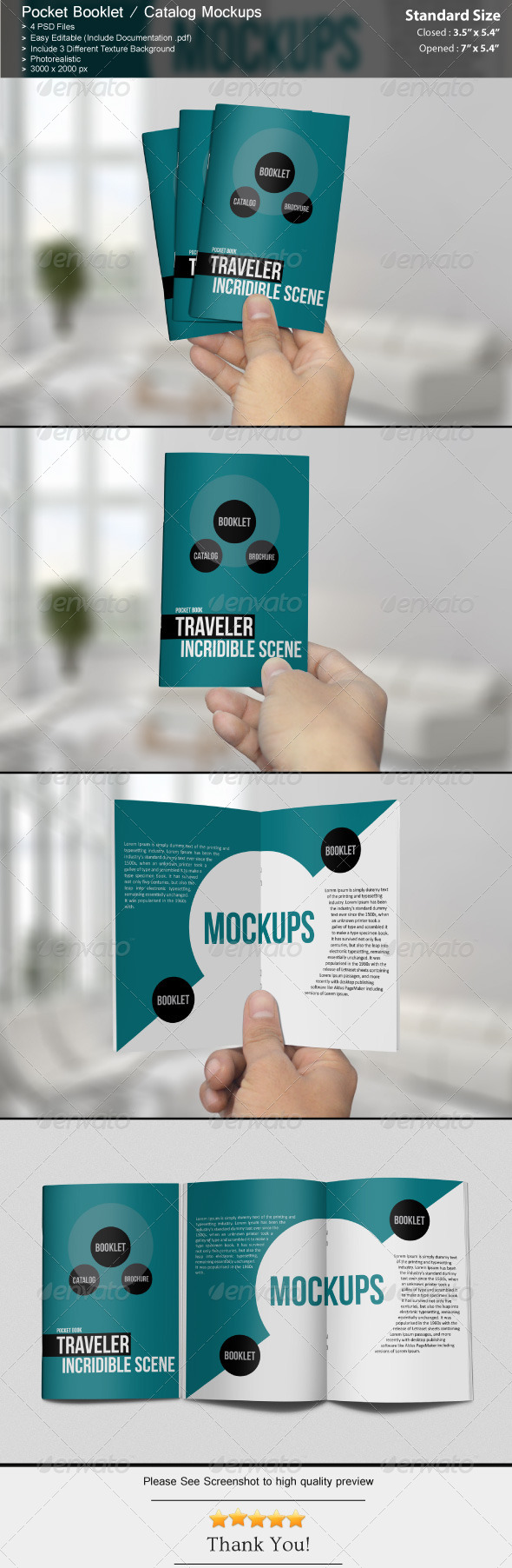 Booklet Graphics, Designs & Templates | GraphicRiver