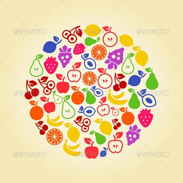 Fruit Graphics, Designs & Templates | GraphicRiver