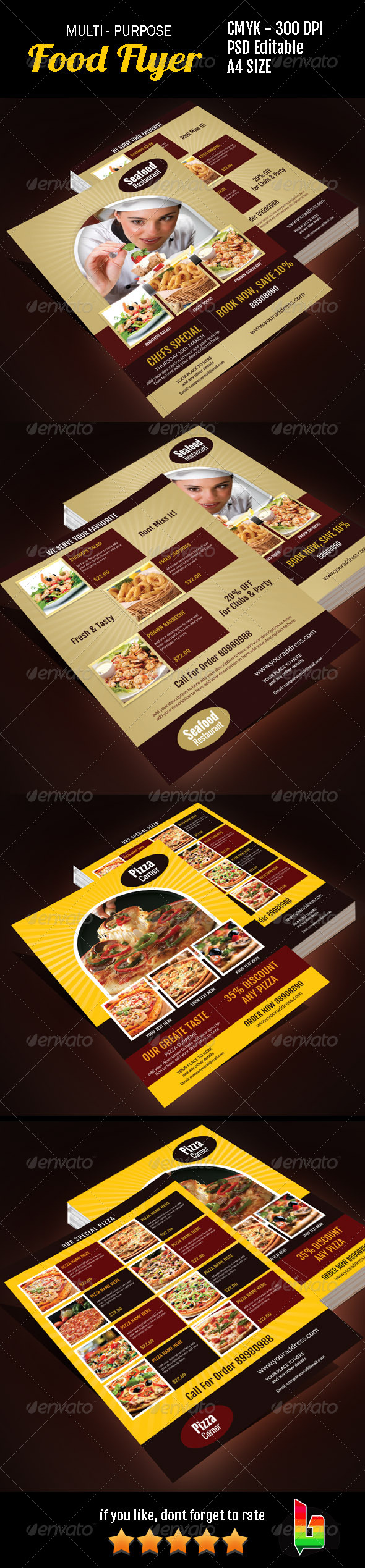 Shawarma Flyer Graphics, Designs & Templates from GraphicRiver
