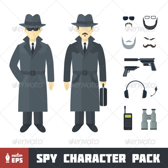 Spy Graphics, Designs & Templates from GraphicRiver