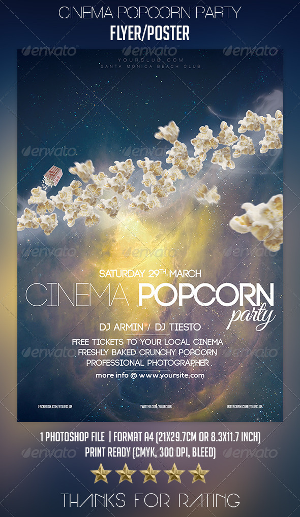 Popcorn Graphics, Designs & Templates from GraphicRiver