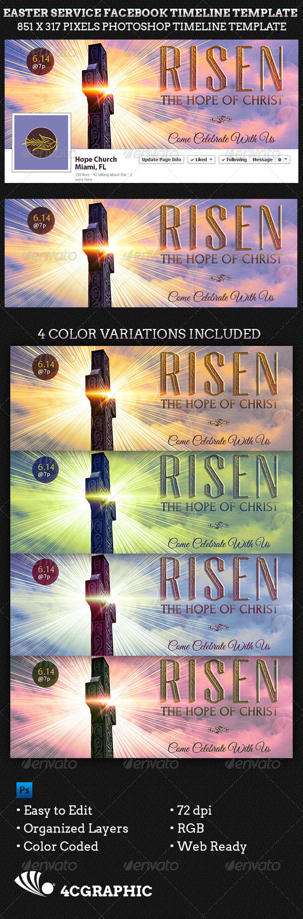 Facebook Timeline Covers from GraphicRiver